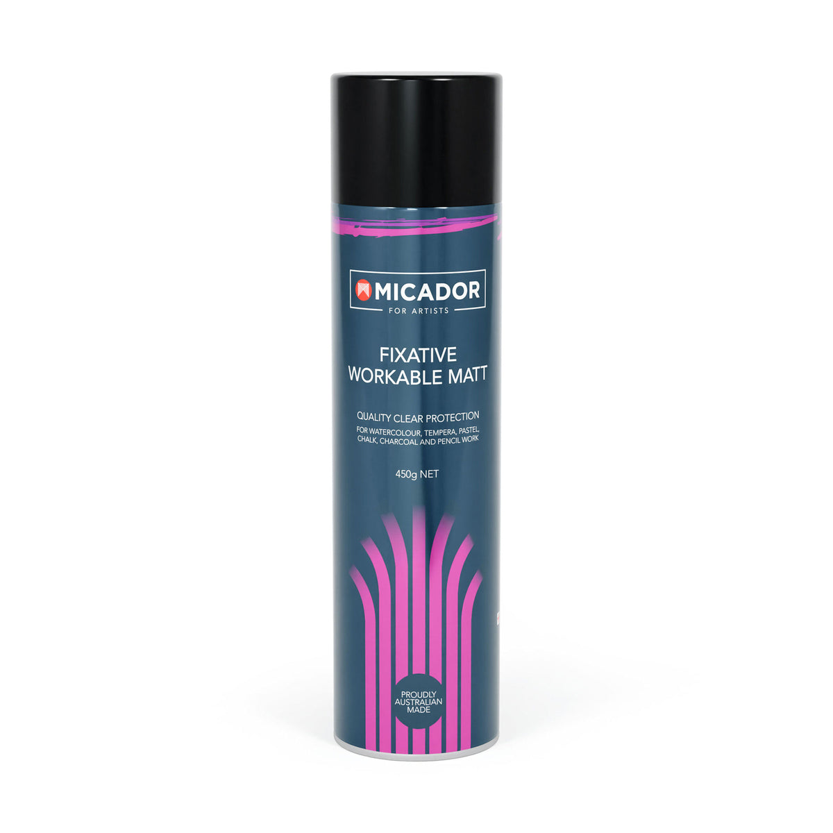 Fixative Workable Matt 450g | Micador for Artists Spray Fixative